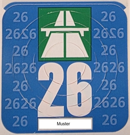 ACV Shop | Jahresvignette Schweiz 2026